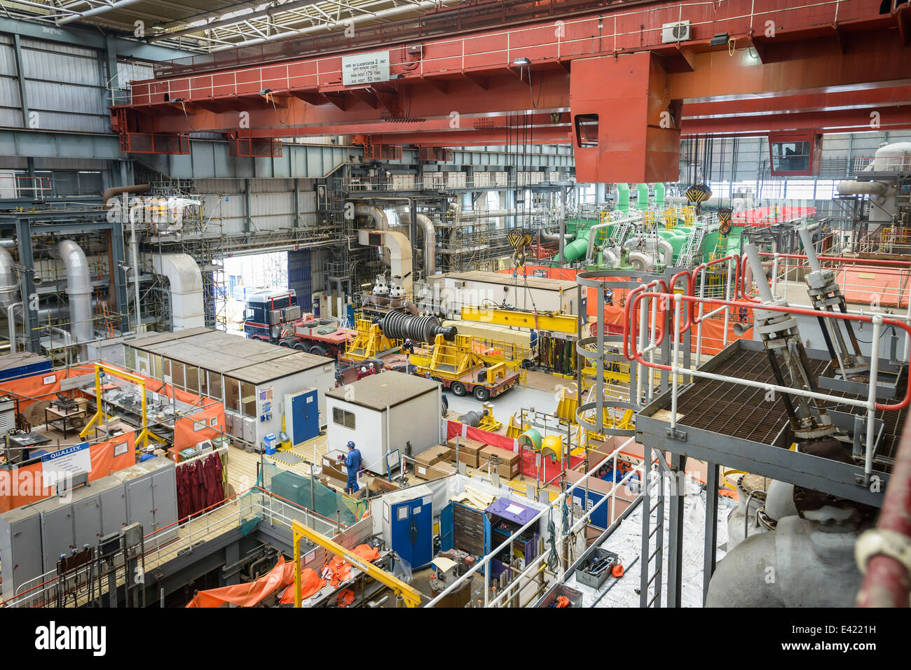 Turbine power hall electricity hi-res stock photography and images - Alamy