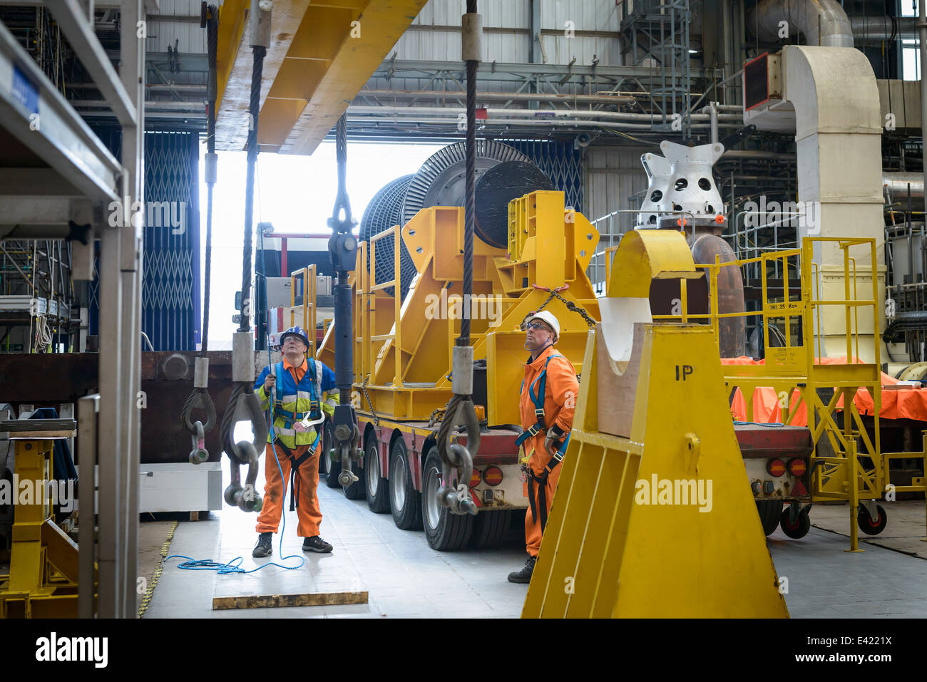 Turbine Power Hall Electricity High Resolution Stock Photography and ...
