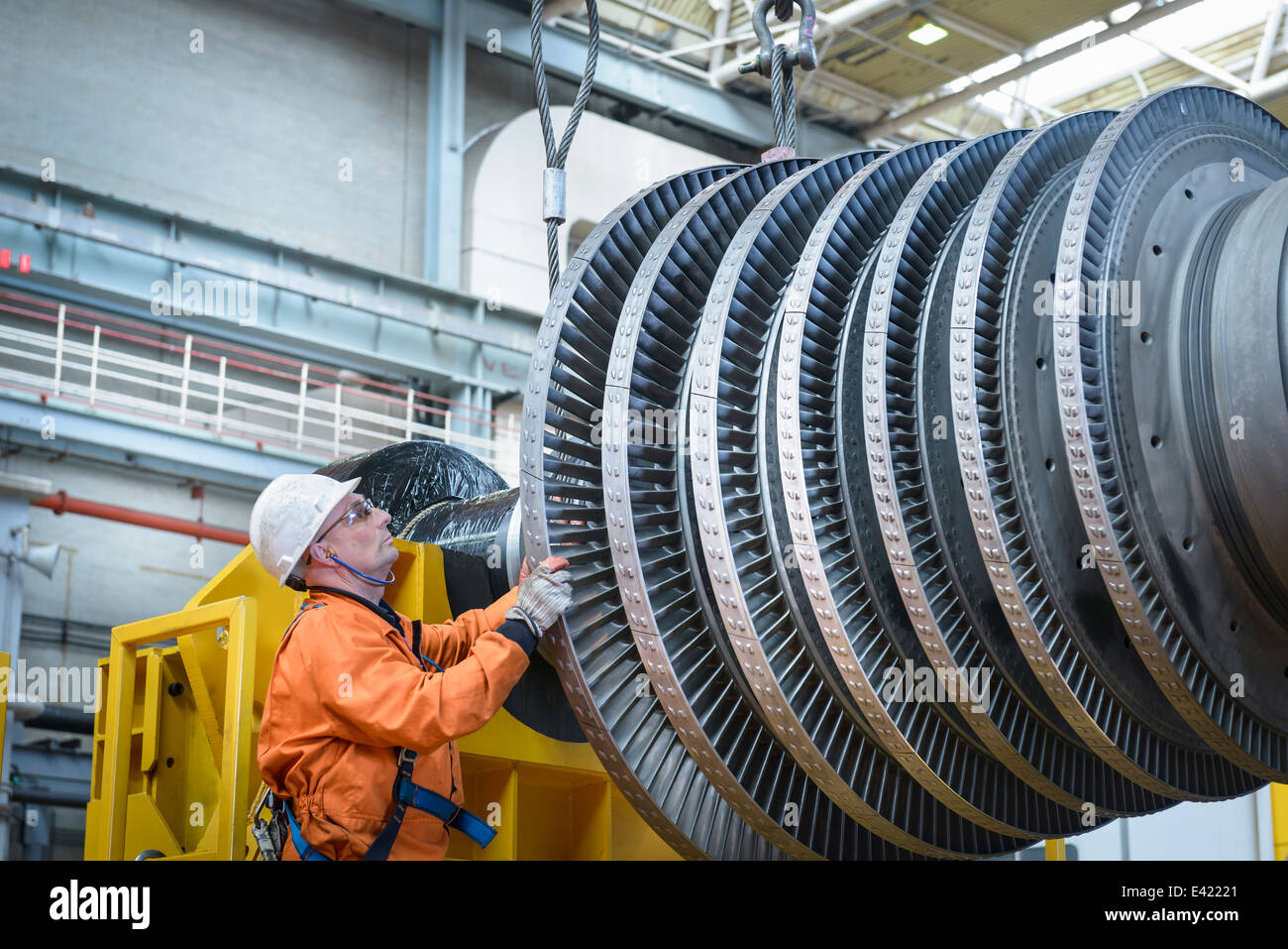 Turbine Technician Stock Photos & Turbine Technician Stock Images - Alamy