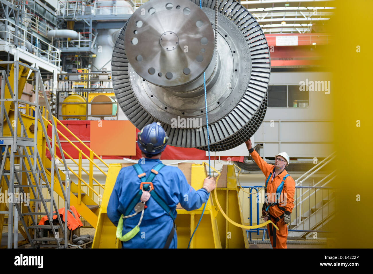 Turbine Power Hall Electricity High Resolution Stock Photography and ...