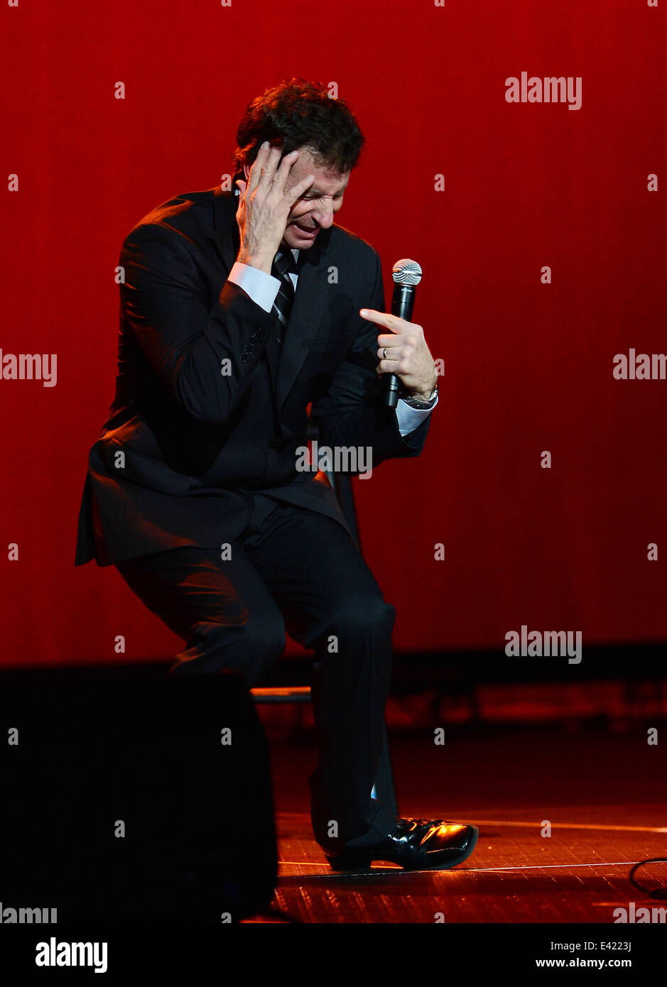 George Lopez and Brian Kellen perform at Hard Rock Live! at the ...