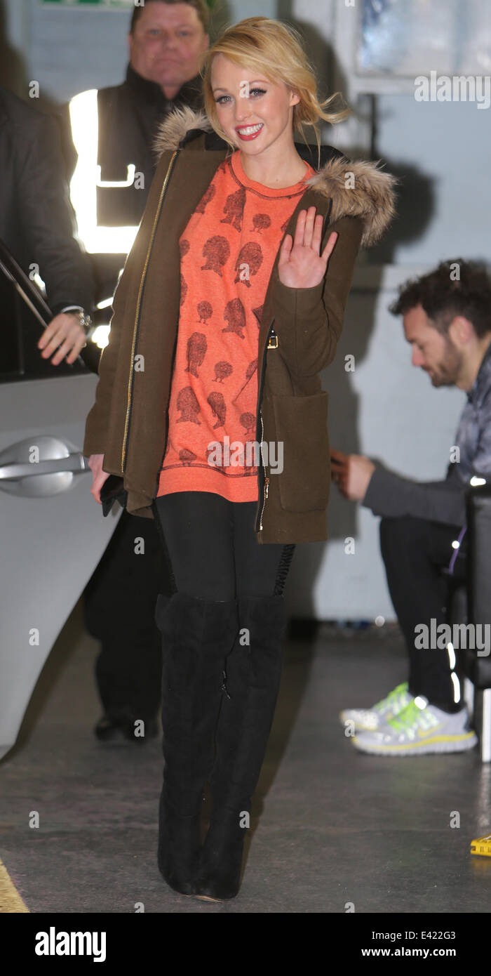 Georgie Porter outside itv studios Featuring: Georgie Porter Where ...