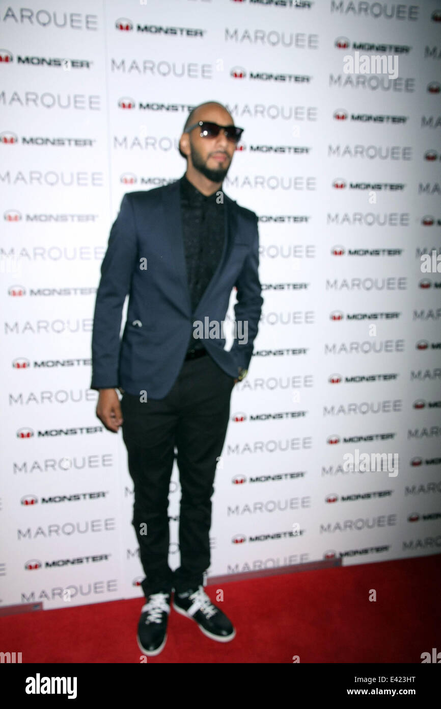 Swizz Beatz appears at Marquee Nightclub inside The Cosmopolitan of Las ...