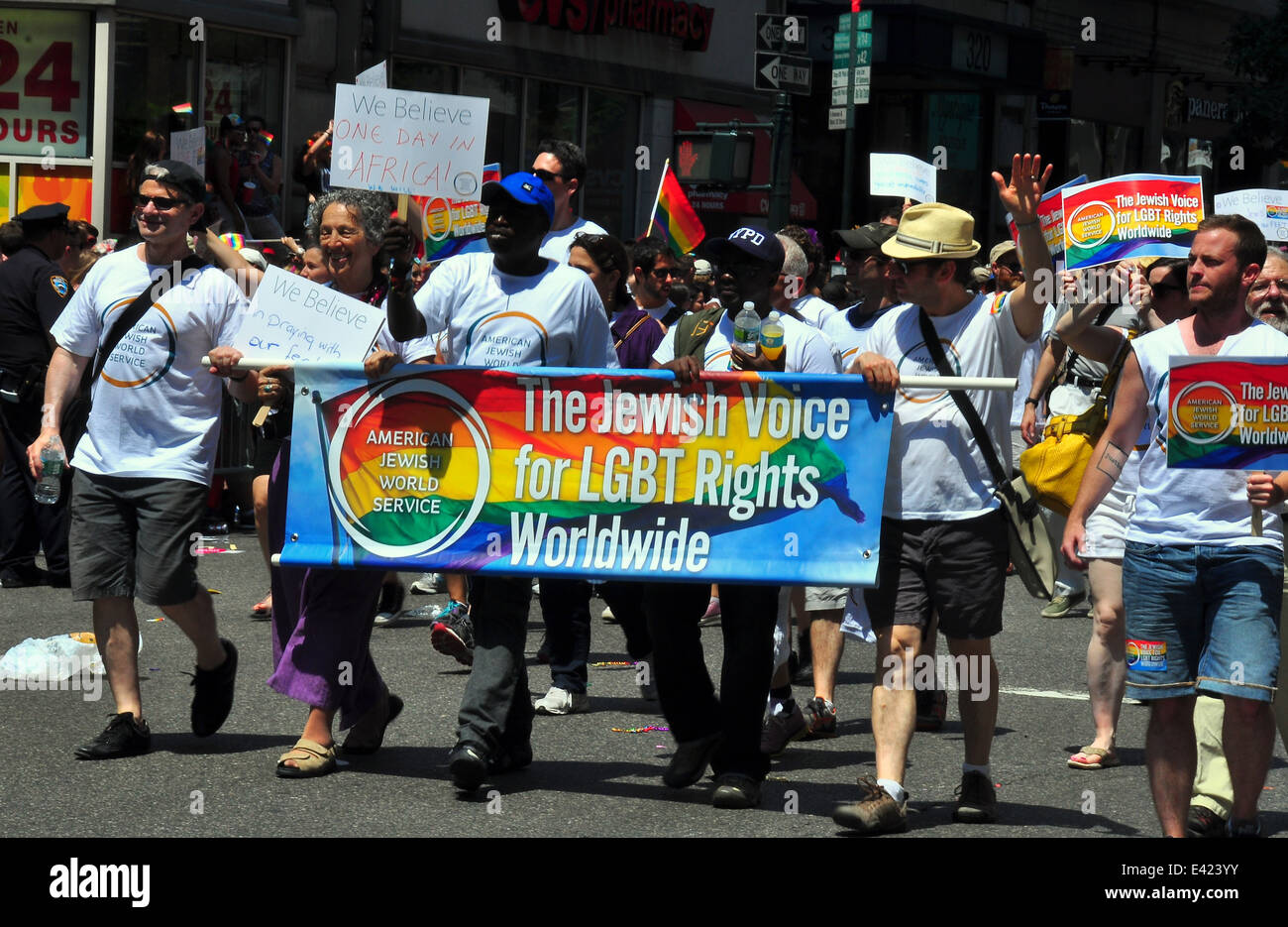 NYC: Former Manhattan Borough President Ruth W. Messinger marching the ...