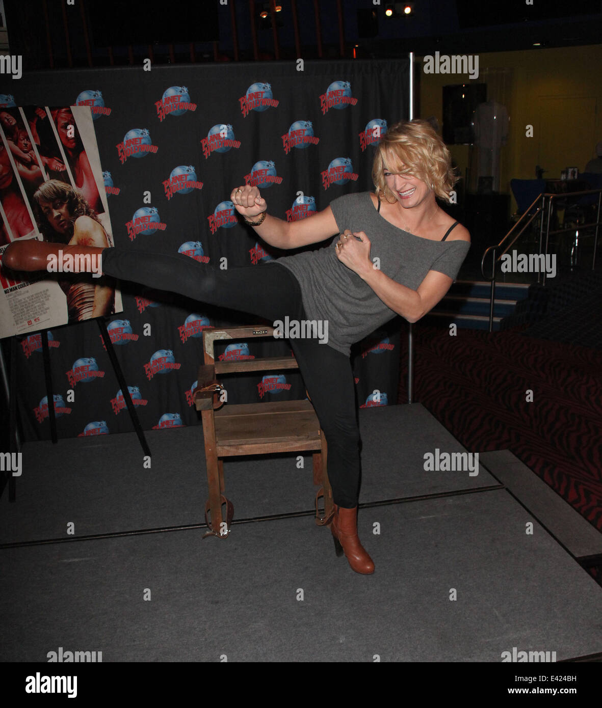 Planet Hollywood Timews Square Presents Action Icon/ Producer/ Actress ...