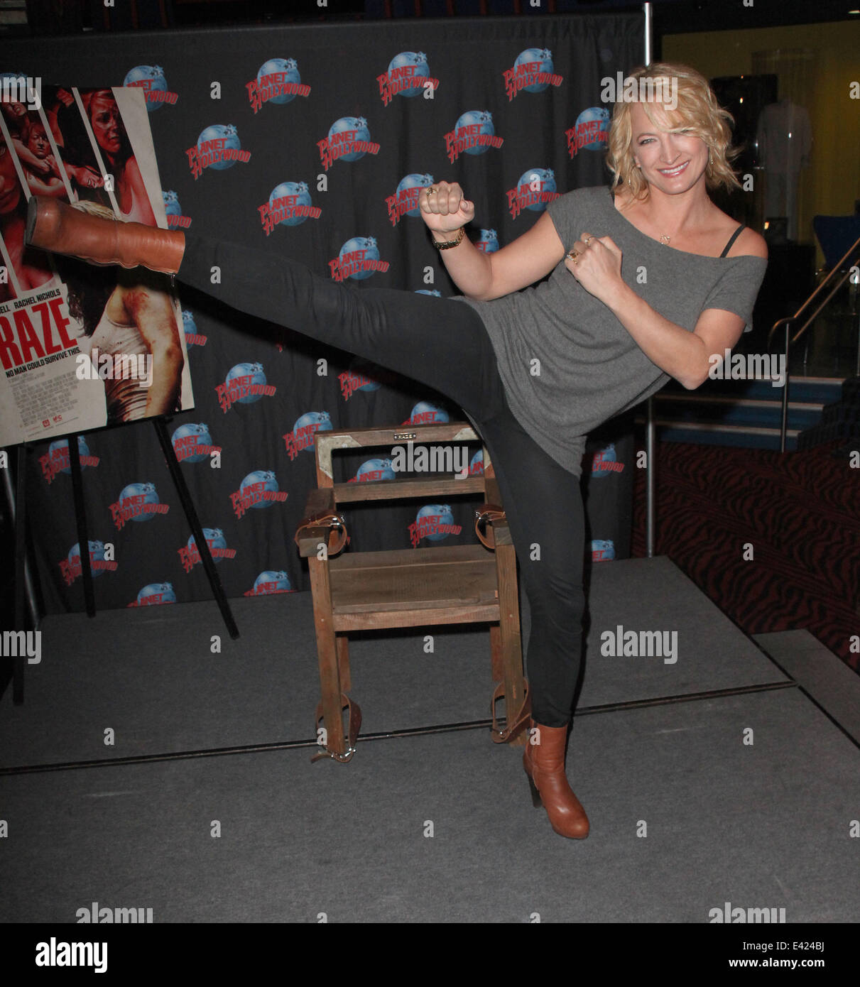 Planet Hollywood Timews Square Presents Action Icon/ Producer/ Actress ...