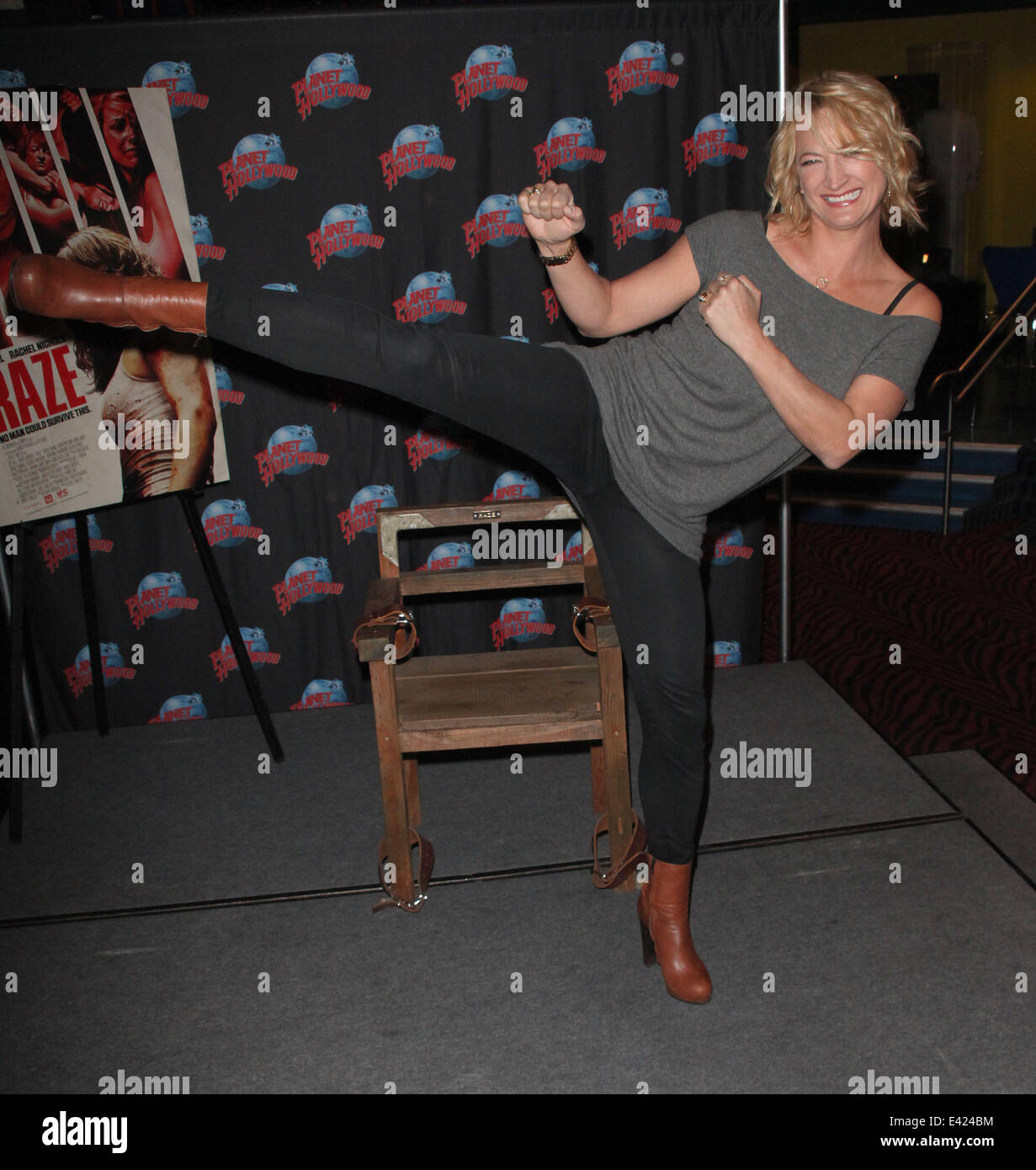 Planet Hollywood Timews Square Presents Action Icon/ Producer/ Actress ...