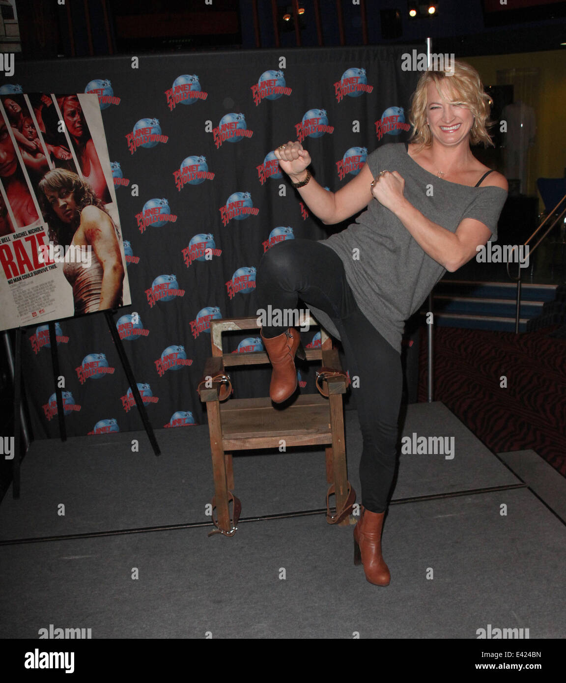 Planet Hollywood Timews Square Presents Action Icon/ Producer/ Actress ...