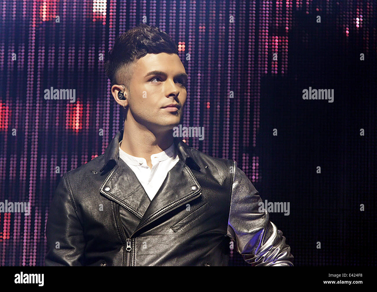 Union J performing live on stage at the Liverpool Echo Arena Featuring ...