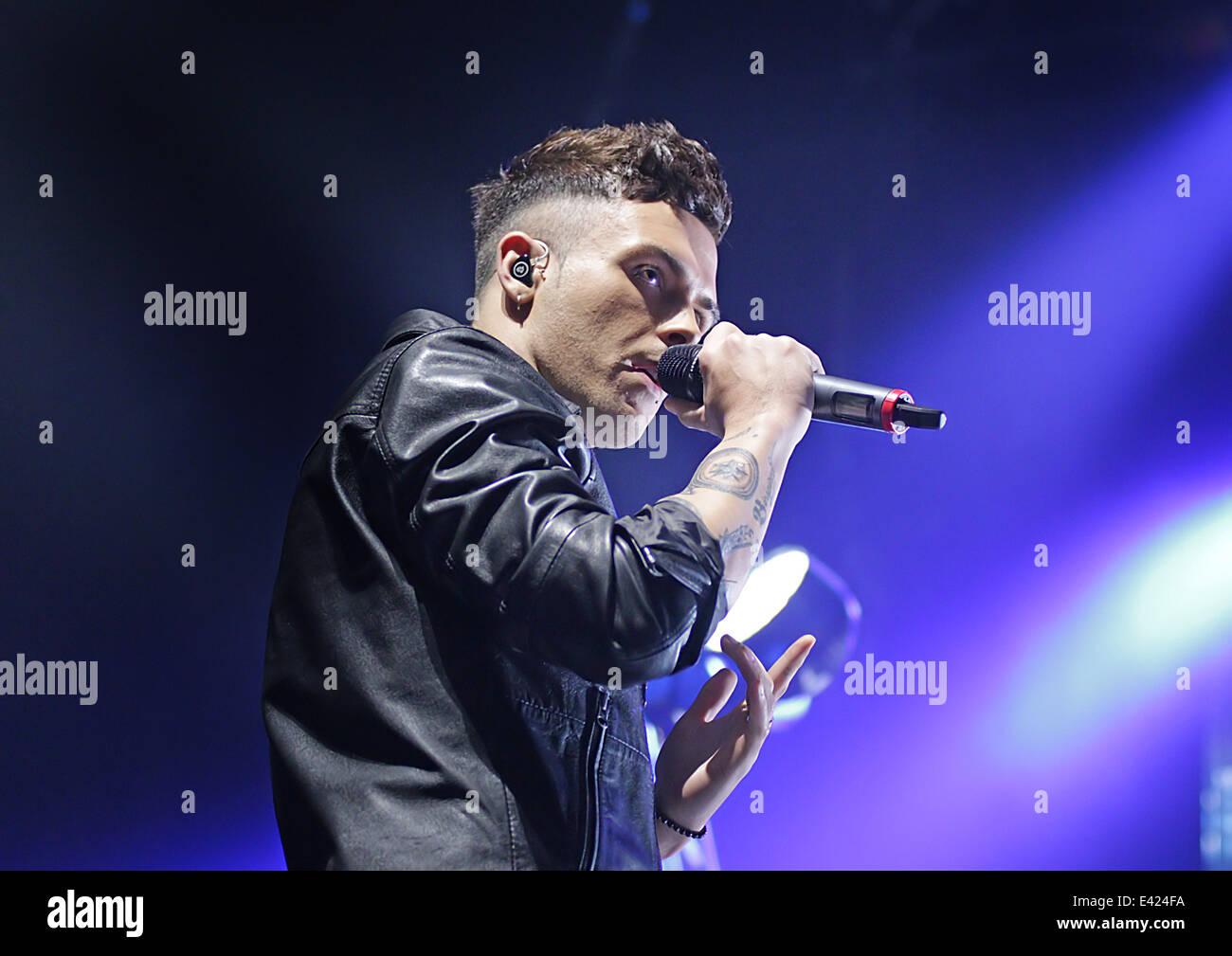 Union J performing live on stage at the Liverpool Echo Arena Featuring ...