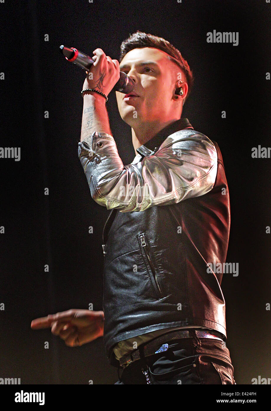 Union J performing live on stage at the Liverpool Echo Arena Featuring ...