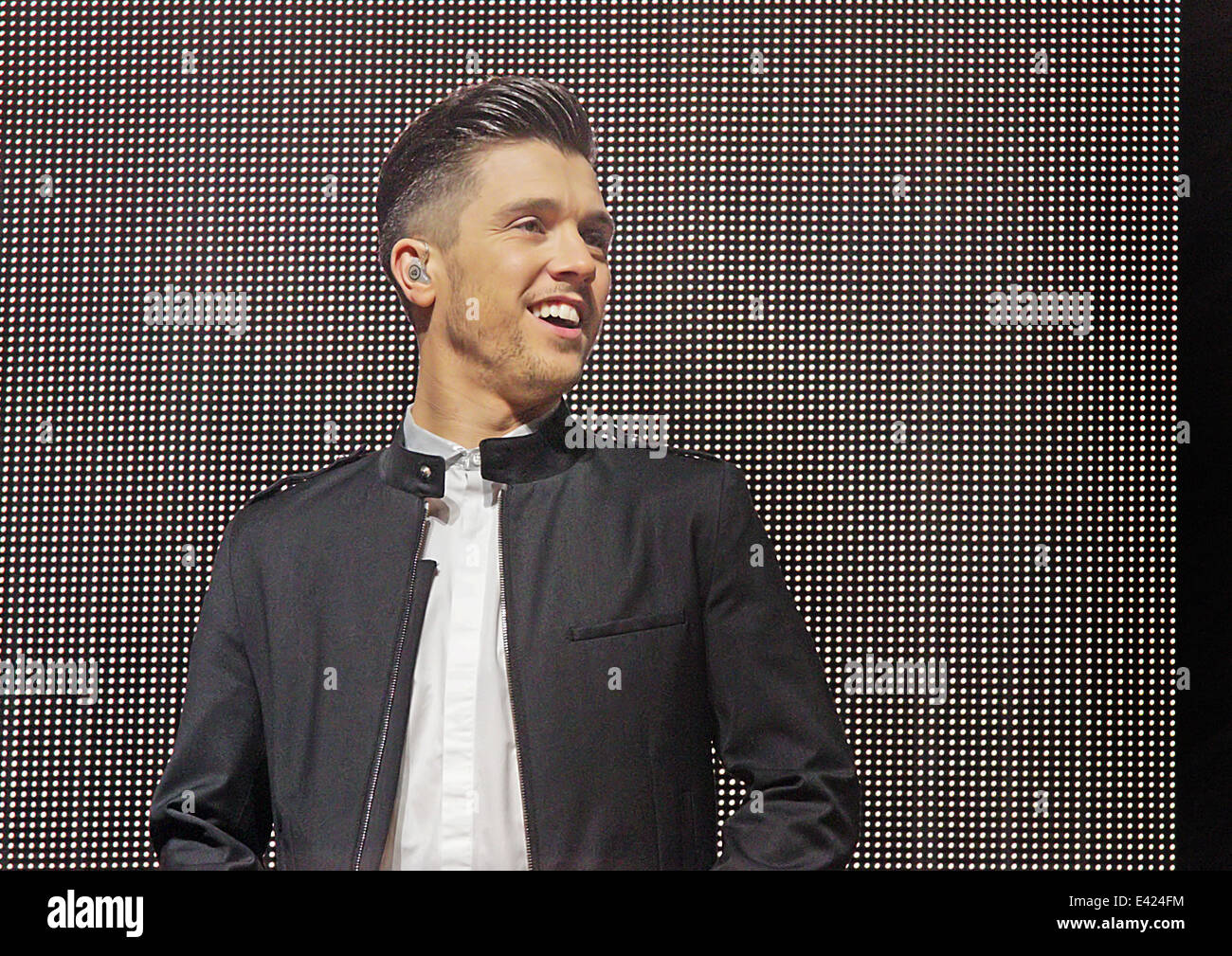 Union J performing live on stage at the Liverpool Echo Arena Featuring ...