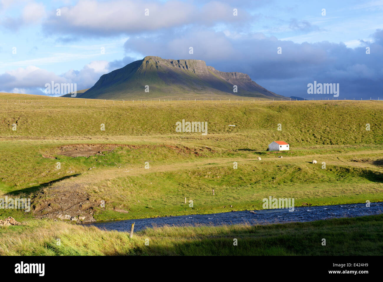 Icelandic Countyside in North Iceland, North Iceland Stock Photo - Alamy