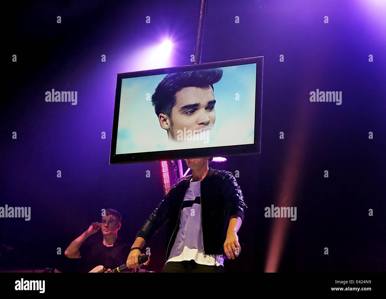 Union J performing live on stage at the Liverpool Echo Arena Featuring ...