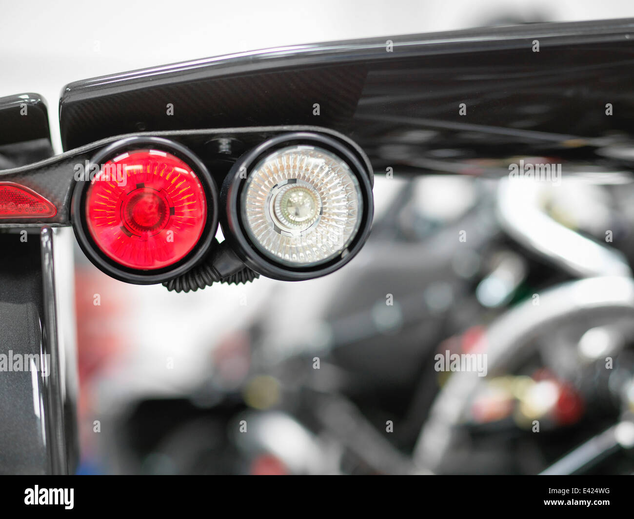 Supercar Tail Lights Detail High Resolution Stock Photography and ...