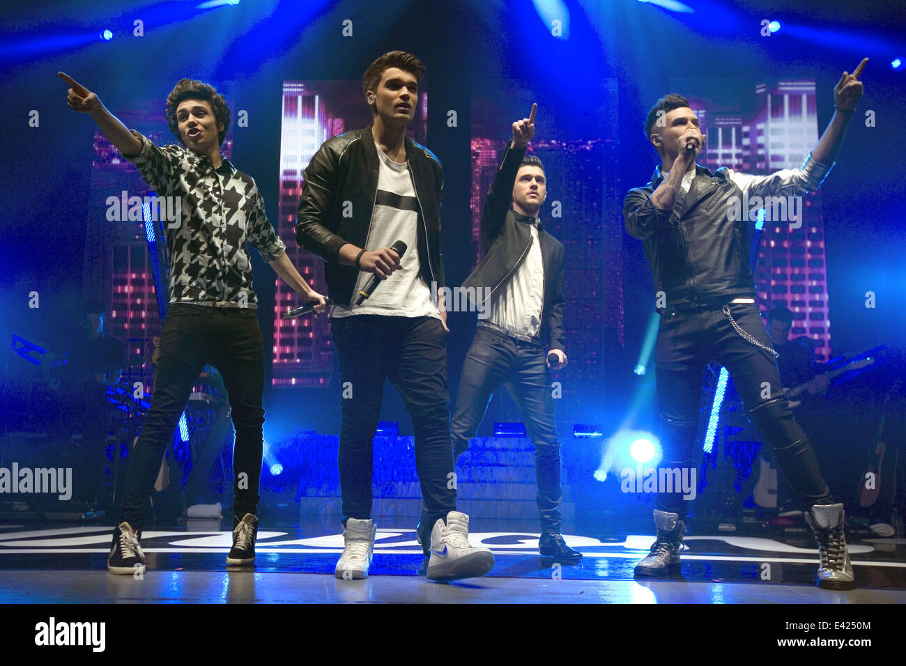 Union J perform a headlining gig at the Clyde Auditorium at the SECC ...