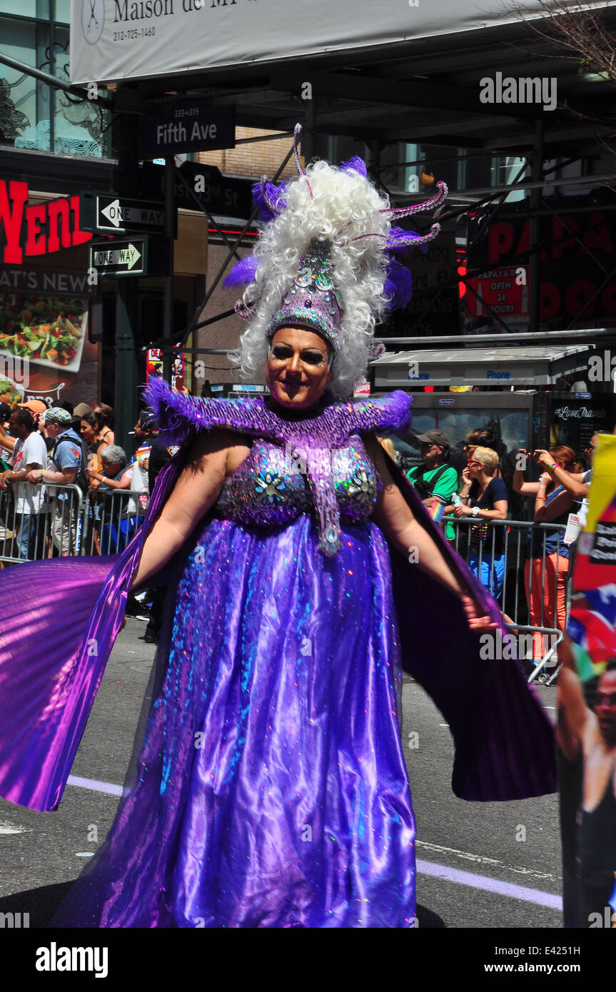Nyc pride 2014 High Resolution Stock Photography and Images - Alamy