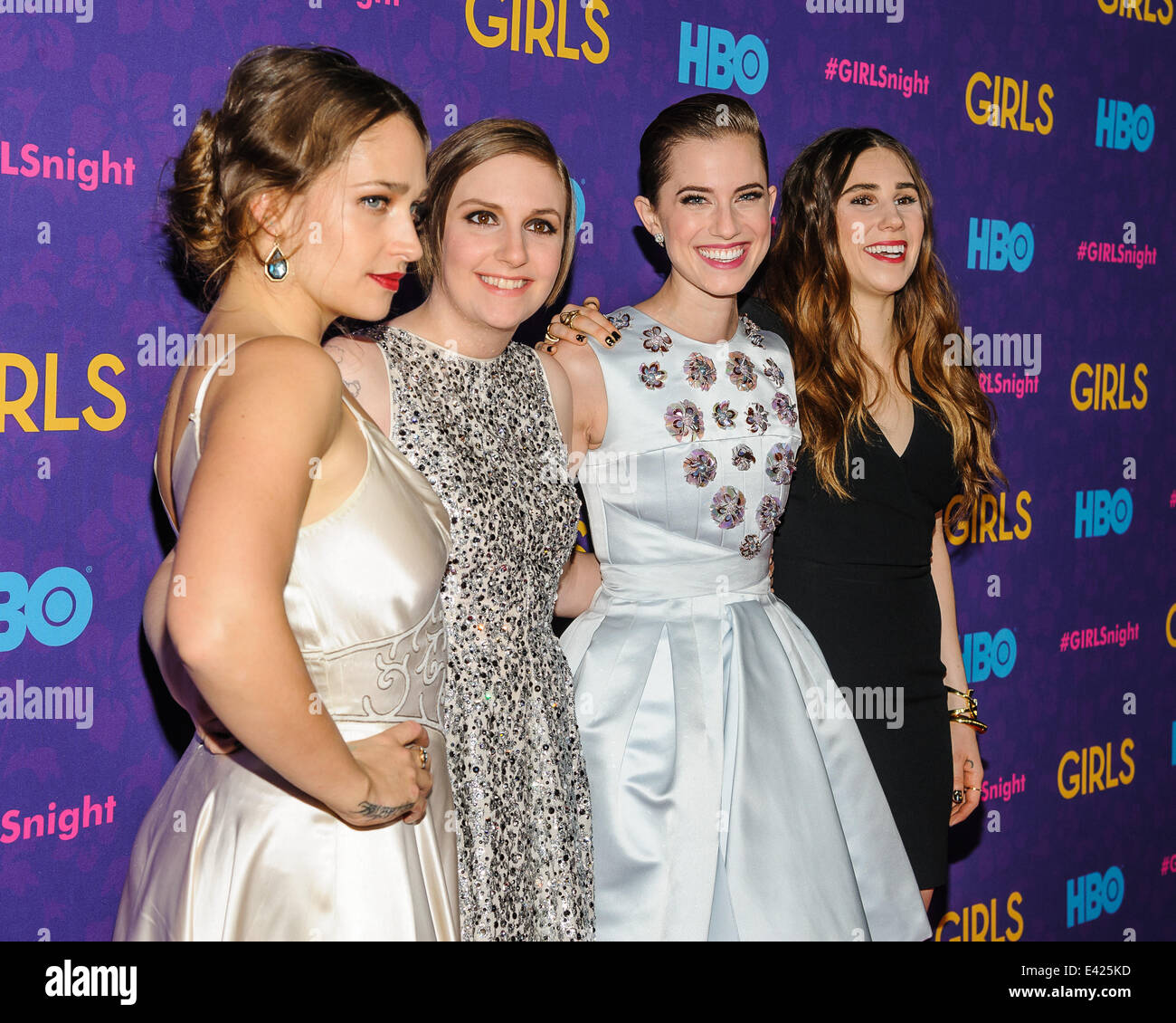 Girls Season Three Premiere at Jazz at Lincoln Center Featuring: Jemima ...