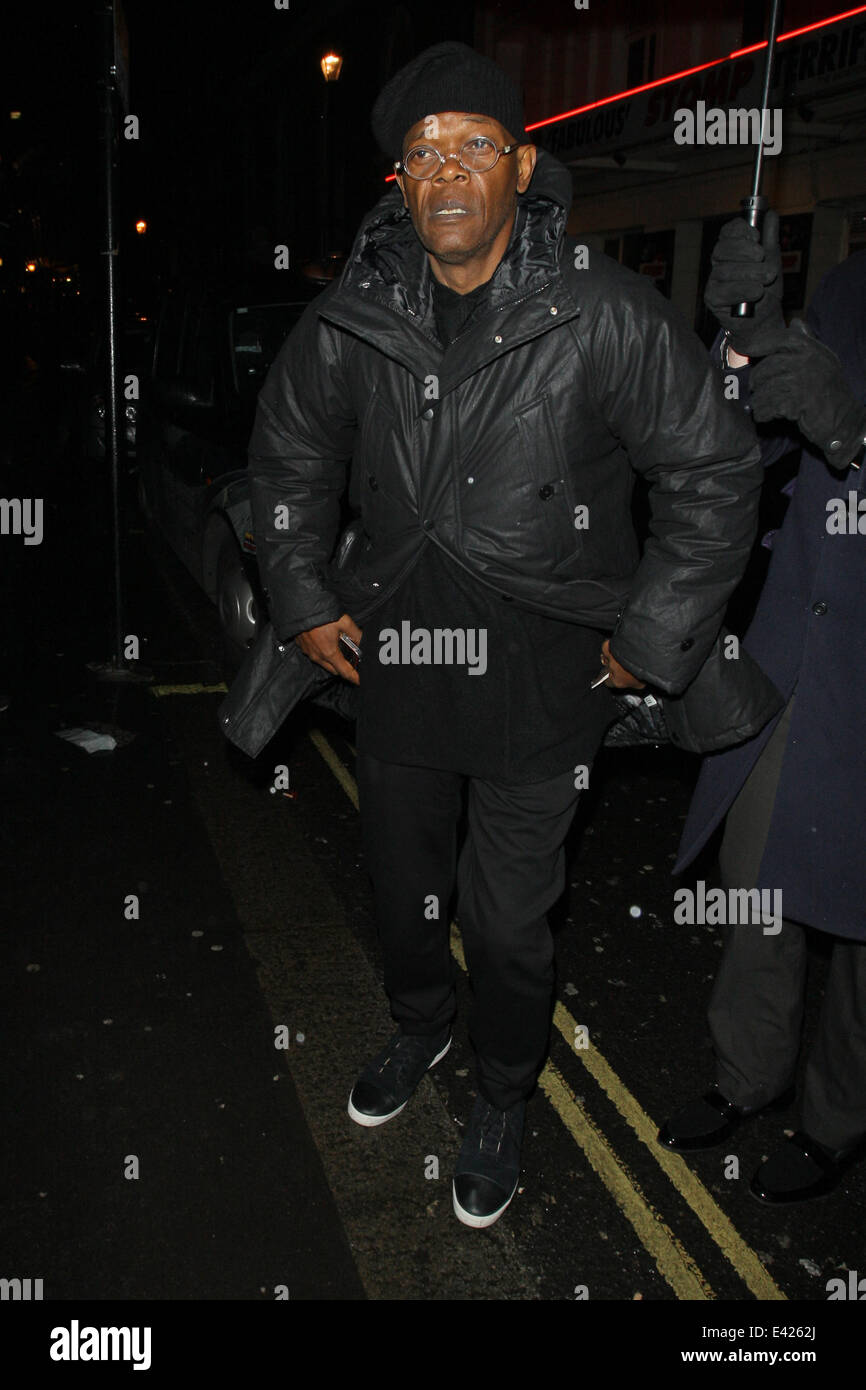 Samuel L Jackson outside at the Ivy restaurant in London Featuring ...