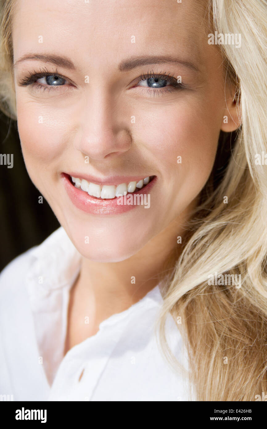 Close up beautiful young female hi-res stock photography and images - Alamy