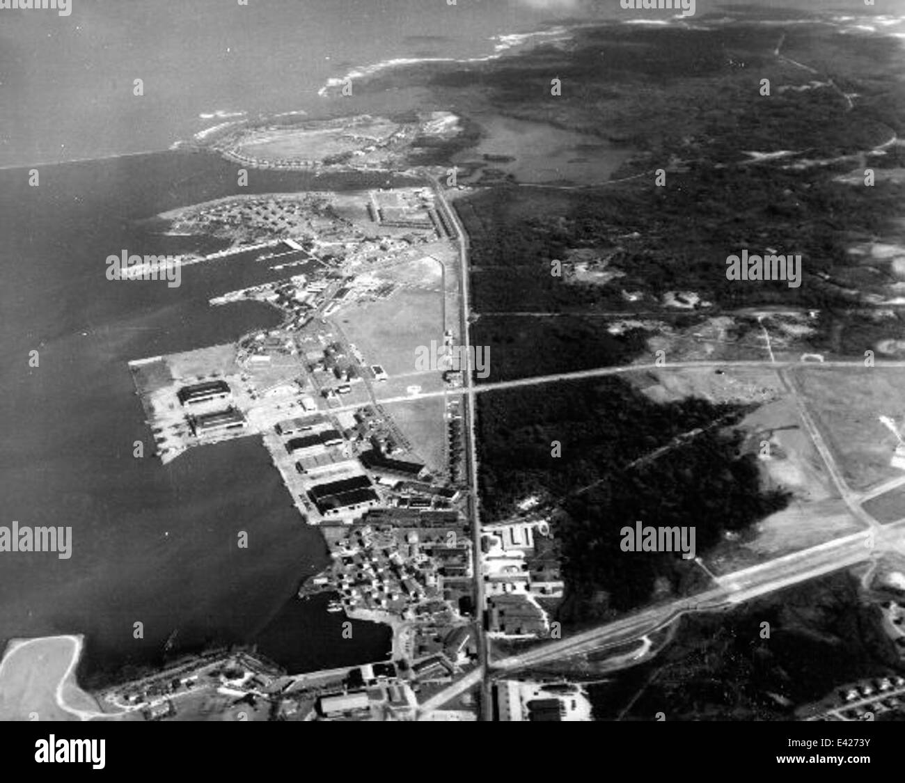 Photograph of a naval aircraft stationed at NAS Coco Solo, Panama ...