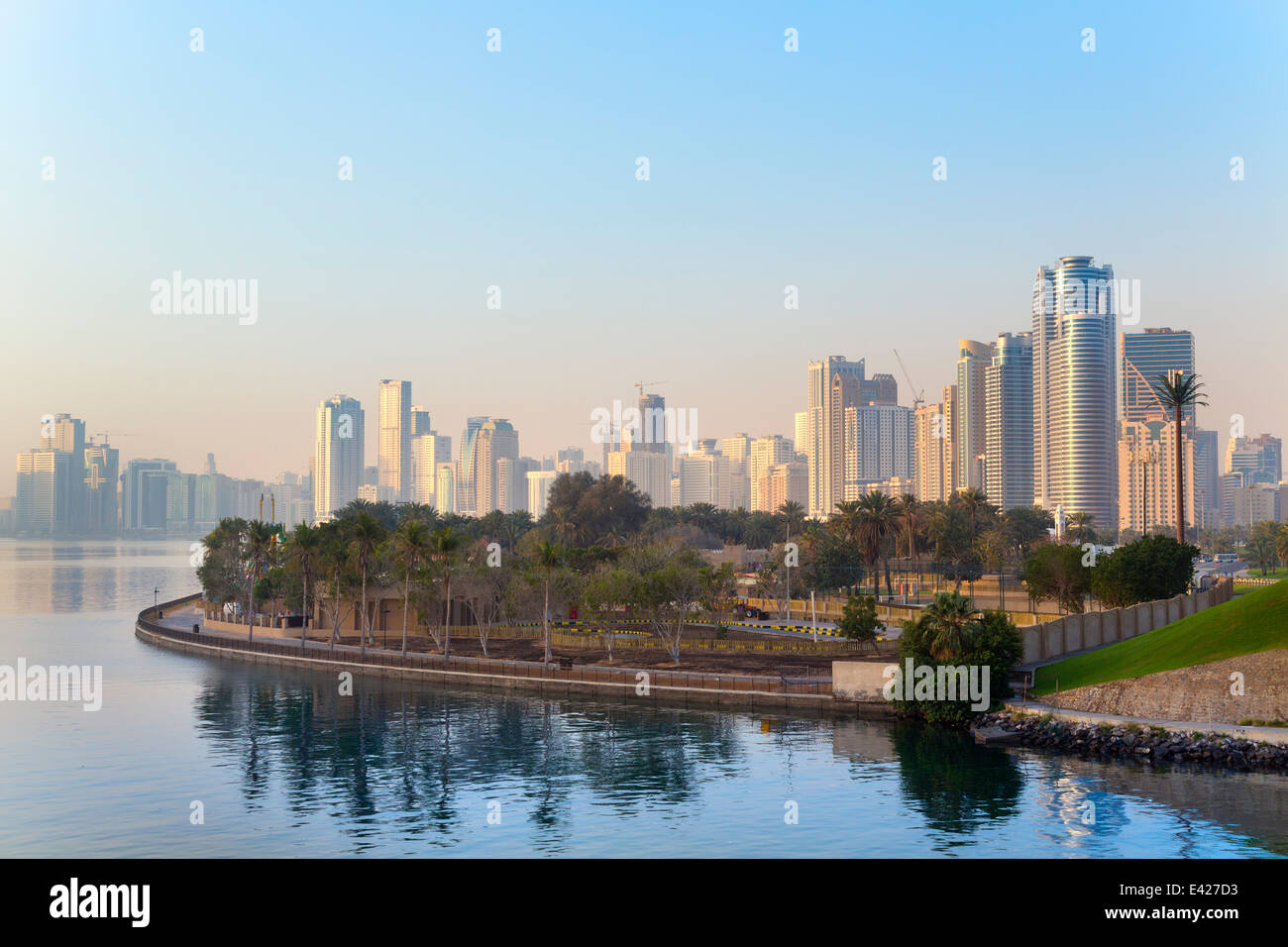 Sharjah Corniche, United Arab Emirates Stock Photo - Alamy