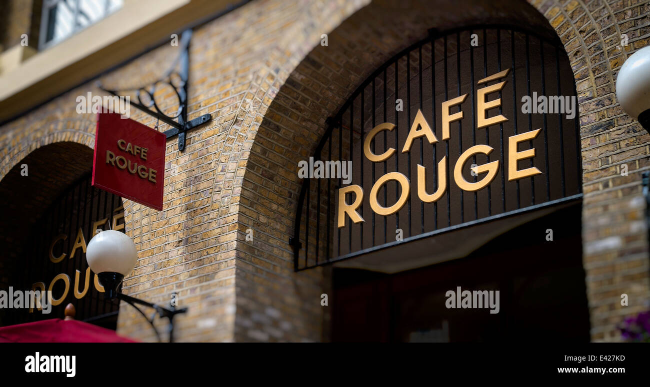 Café rouge logo hi-res stock photography and images - Alamy