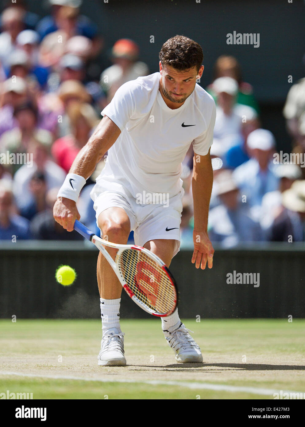 London, UK. 2nd July, 2014. Wimbledon Tennis Championships. Match ...