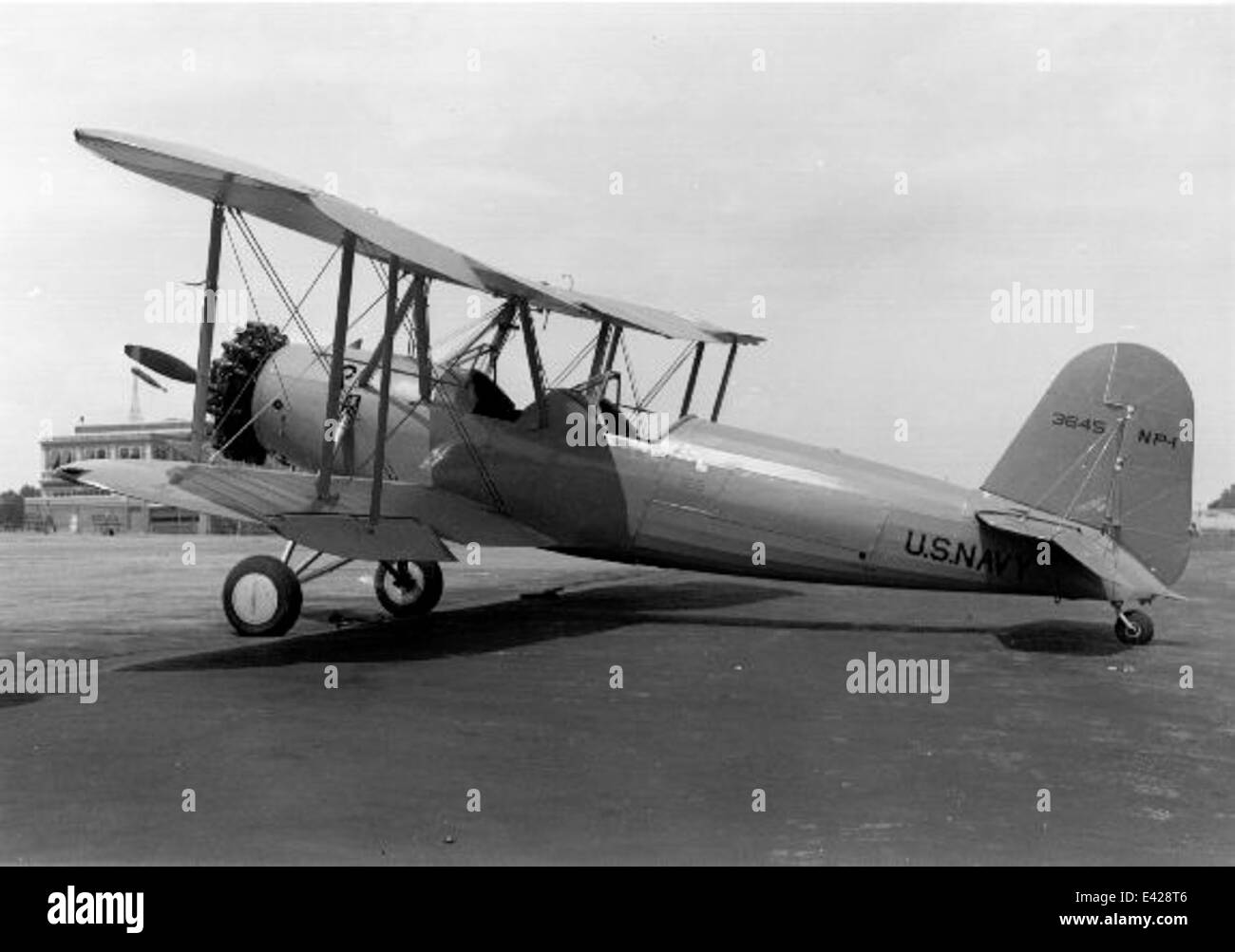 A photograph of the NP-1 Spartan, a U.S. Navy patrol aircraft. The ...