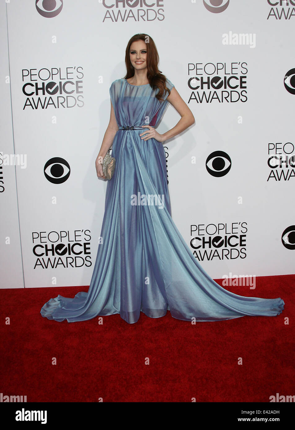 Peoples Choice Awards 2014 Arrivals held at Nokia Theatre L.A. Live ...