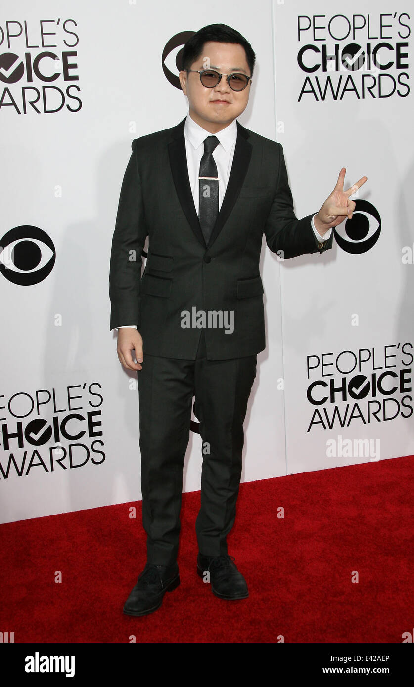 Peoples Choice Awards 2014 Arrivals held at Nokia Theatre L.A. Live ...