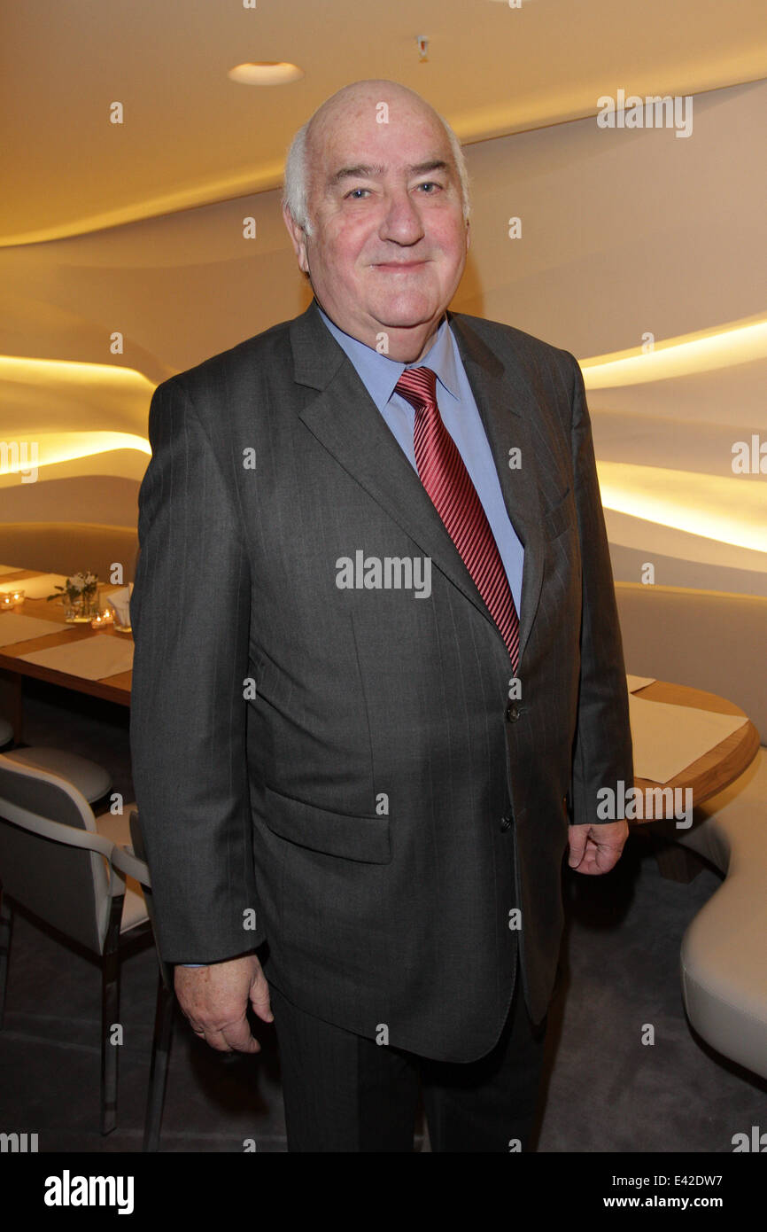 Hotel Bayerischer Hof reopens the new roof garden Featuring: Prof.Dr.Dr ...