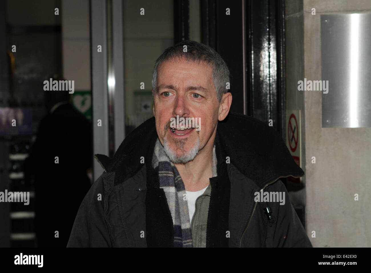 Celebrities BBC Radio studios. Featuring: Griff Rhys Jones Where ...