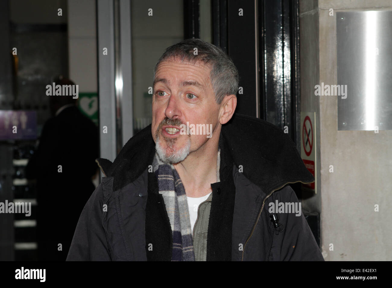 Celebrities BBC Radio studios. Featuring: Griff Rhys Jones Where ...