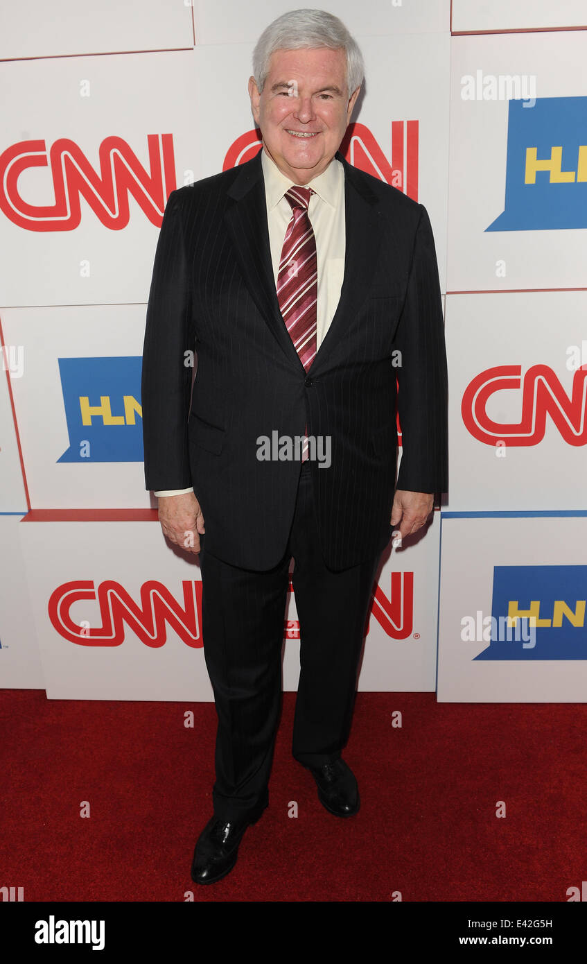 CNN Worldwide All-Star Party at TCA Featuring: Newt Gringrich Where: LA ...