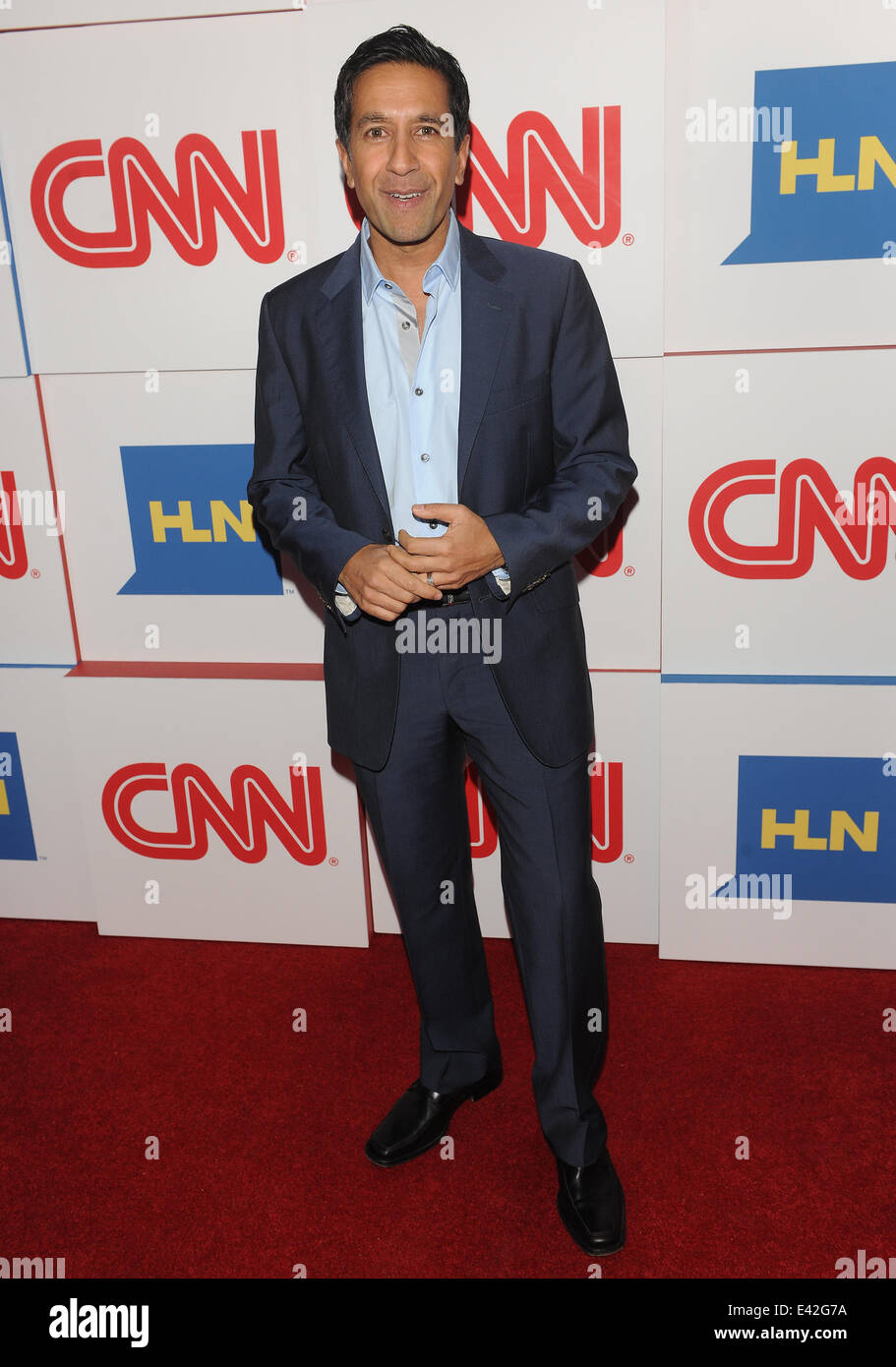 CNN Worldwide All-Star Party at TCA Featuring: Dr. Sanjay Gupta Where ...