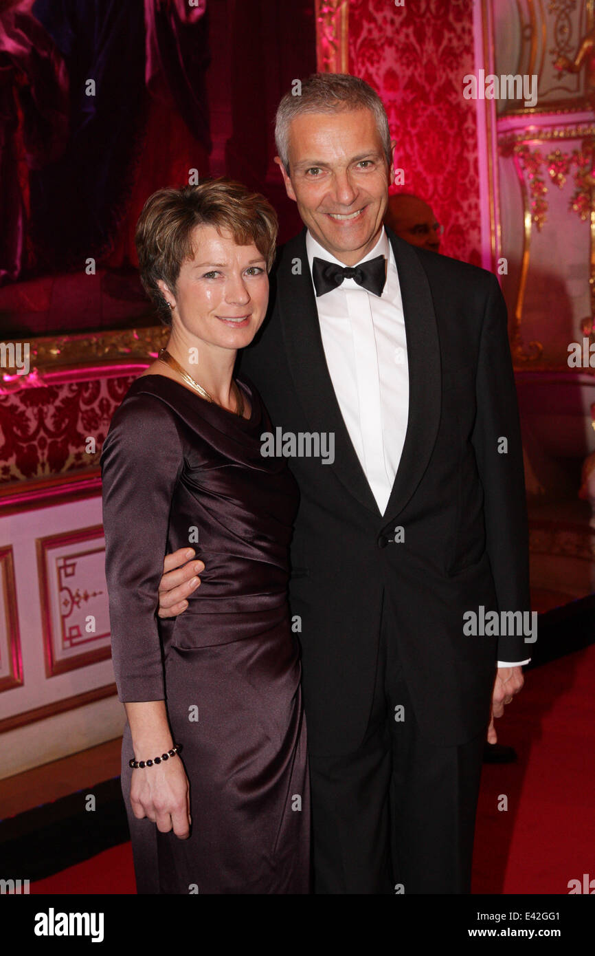 Traditional annual new years reception of the bavarian state government ...