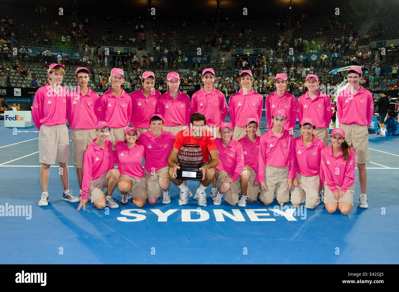 Apia International Sydney Tennis Tournament at the Sydney Olympic Park ...