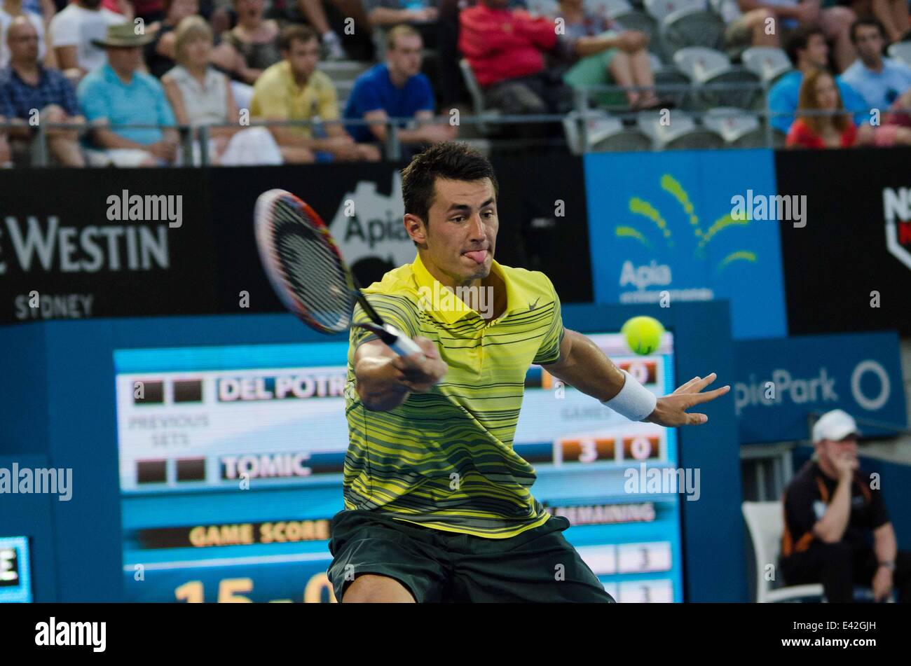 Apia International Sydney Tennis Tournament at the Sydney Olympic Park ...