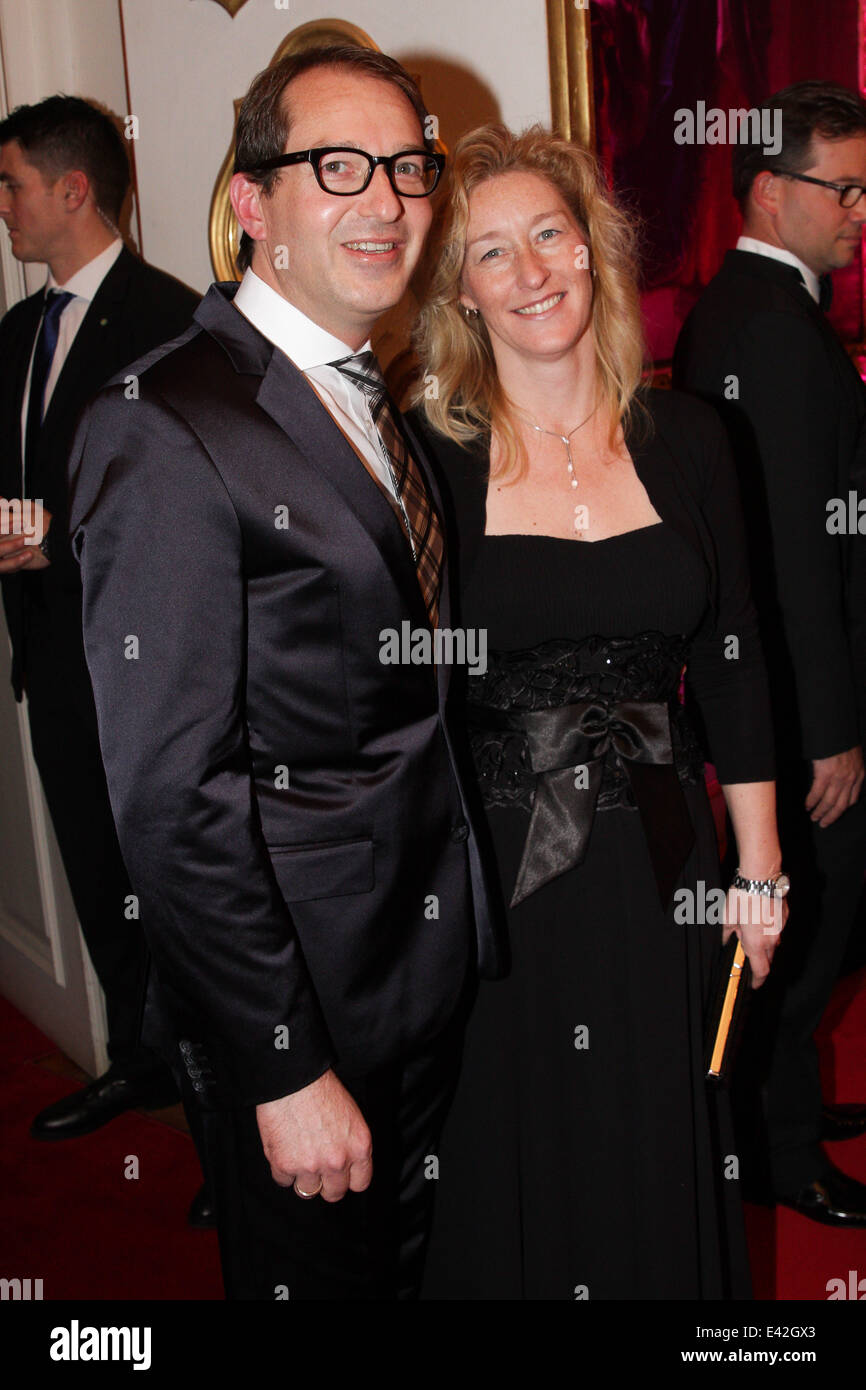 Traditional annual new years reception of the bavarian state government ...