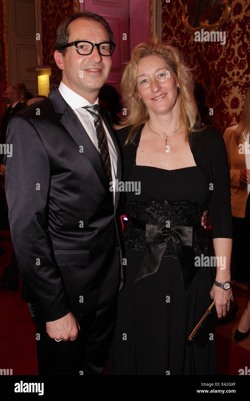 Traditional annual new years reception of the bavarian state government ...