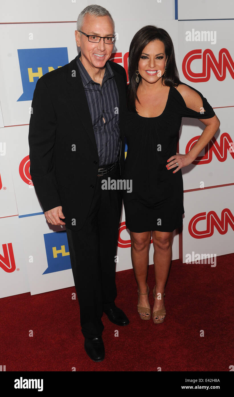 CNN Worldwide All-Star Party at TCA - Arrivals Featuring: Dr Drew,Robin ...