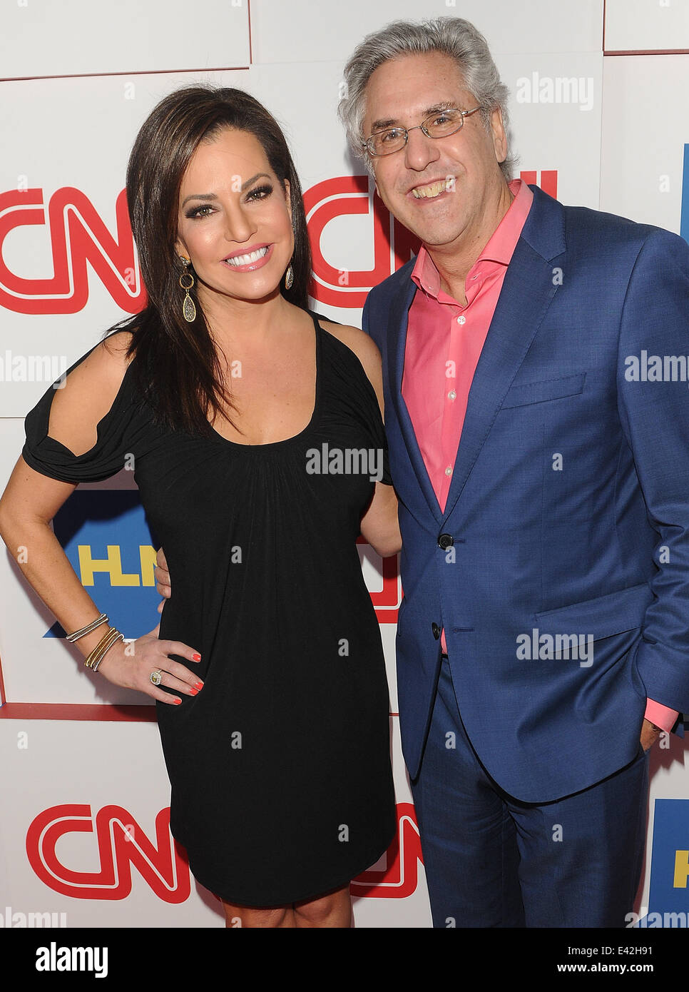 CNN Worldwide All-Star Party at TCA - Arrivals Featuring: Robin Meade ...