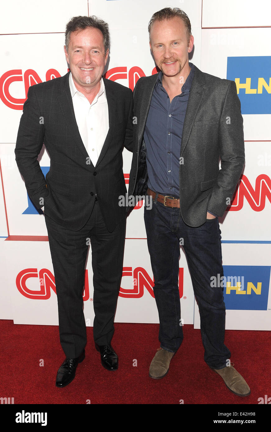 CNN Worldwide All-Star Party at TCA - Arrivals Featuring: Piers Morgan ...