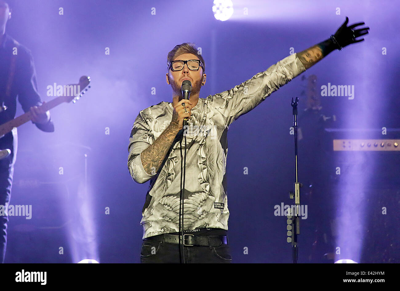 James Arthur performs live at Liverpool Empire Theatre Featuring: James ...