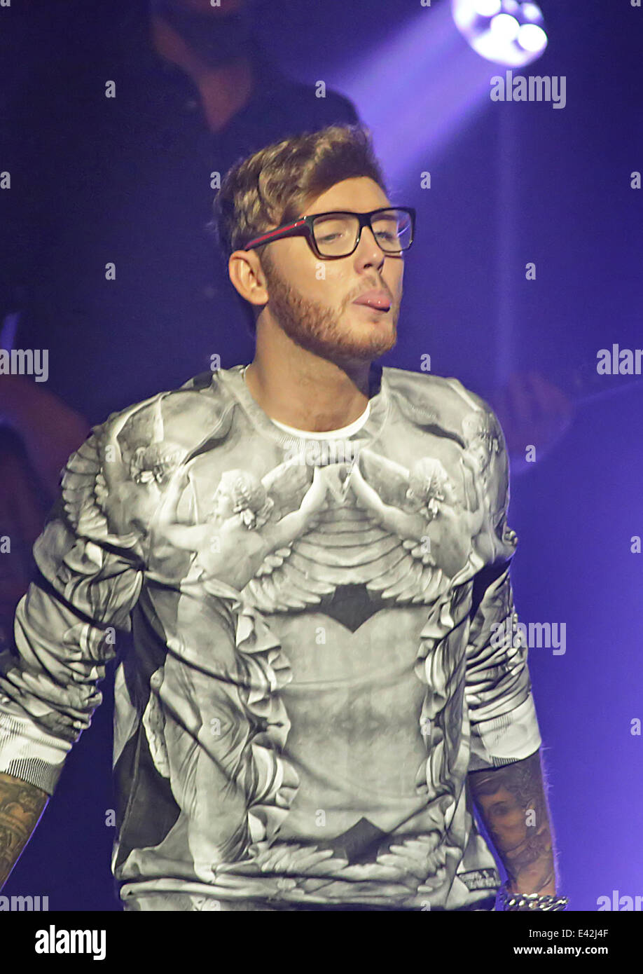 James Arthur performs live at Liverpool Empire Theatre Featuring: James ...