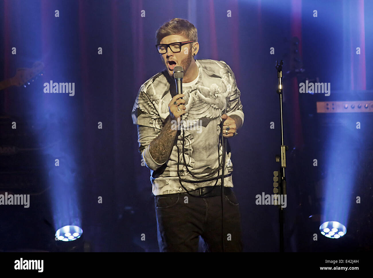 James Arthur performs live at Liverpool Empire Theatre Featuring: James ...