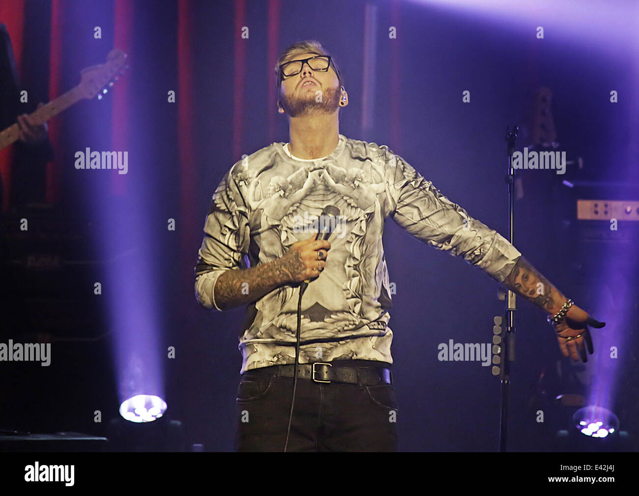 James Arthur performs live at Liverpool Empire Theatre Featuring: James ...