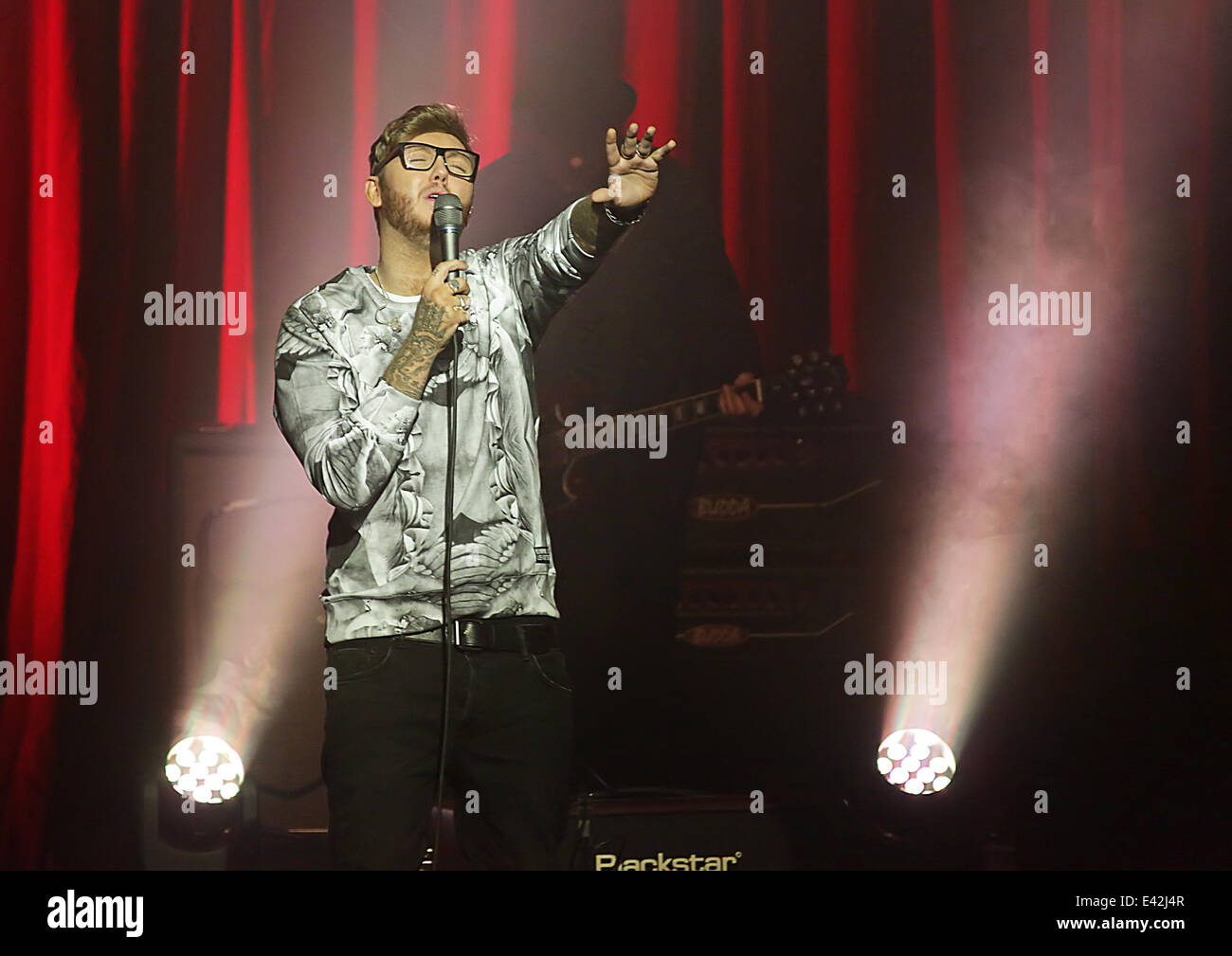 James Arthur performs live at Liverpool Empire Theatre Featuring: James ...