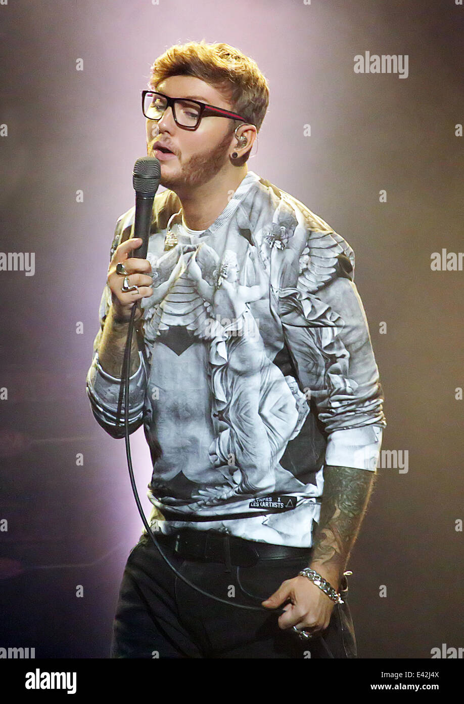 James Arthur performs live at Liverpool Empire Theatre Featuring: James ...